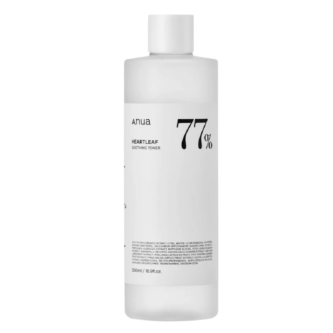 [Anua] Heartleaf 77% Soothing Toner 500ml *JUMBO SIZE* – LIKESKIN